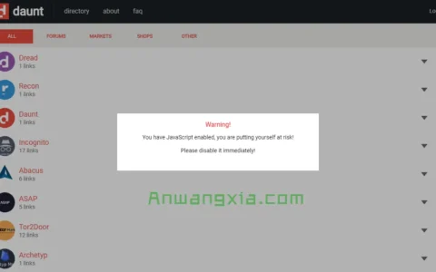 介绍下暗网上的知名维基网站The Hidden Wiki | 暗网下