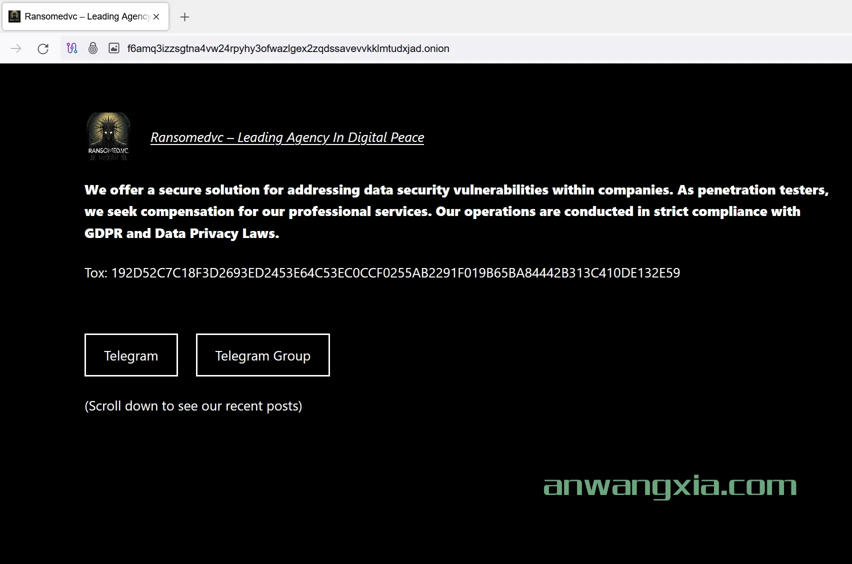暗网勒索软件团伙Ransomed创始人称，如果被FBI抓到，他就自杀 - 暗网下